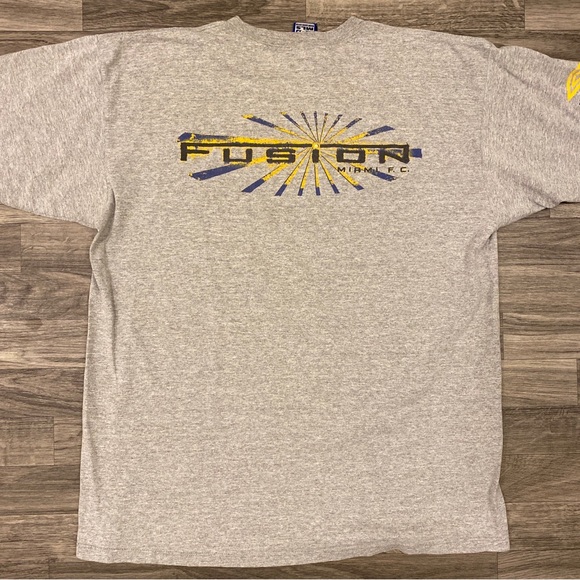 Umbro | Shirts | Miami Fusion Fc Soccer Tshirt L Measurement Gray Good ...